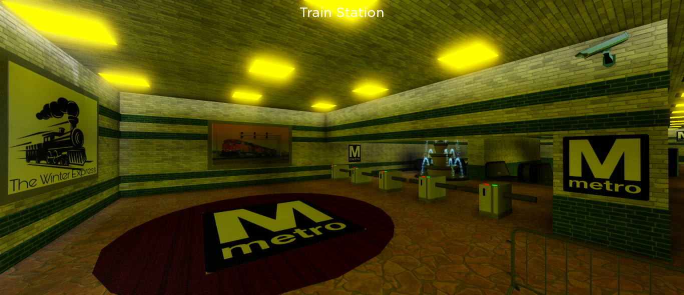 Mini Details for this Showcase / Subway Station or Train Station ...
