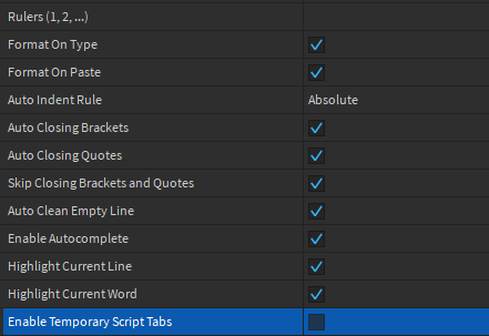Script Editor - Semantic Highlighting and Temporary Tabs are now in ...