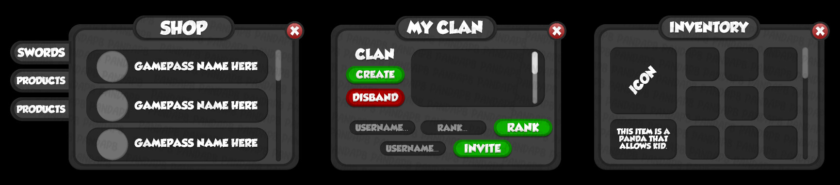 PandaPb | UI Designer, UX Designer, Logo Designer - Portfolios ...