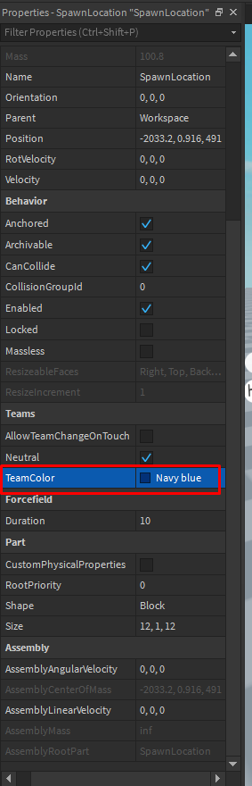 How Can I Create A Spawn For Teams Scripting Support Developer