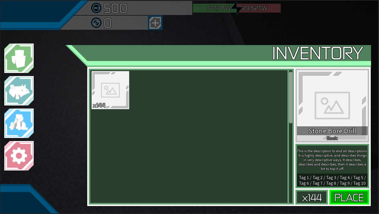 Feedback for a sandbox tycoon HUD - Creations Feedback - Developer ...