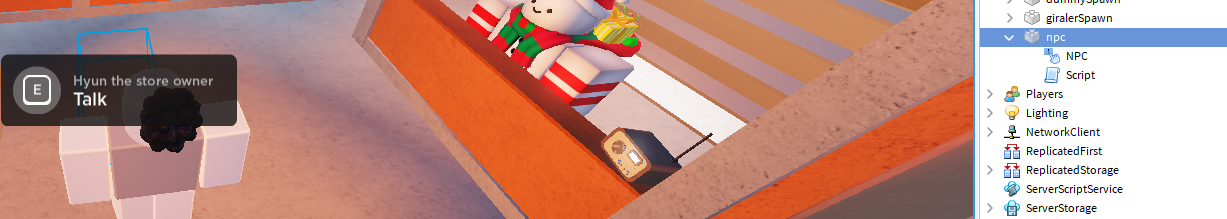 Proximity Prompt Doesnt Appear When Npc Is Near It Scripting Support Developer Forum Roblox
