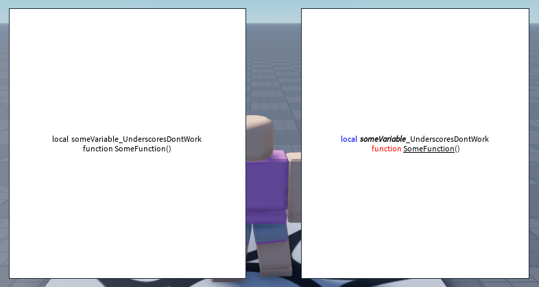 Syntaxhighlighting in textbox? - Scripting Support - Developer Forum | Roblox