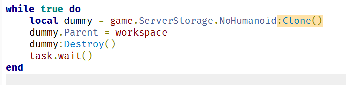 Cloning humanoid causes memory leak - Scripting Support - Developer Forum | Roblox