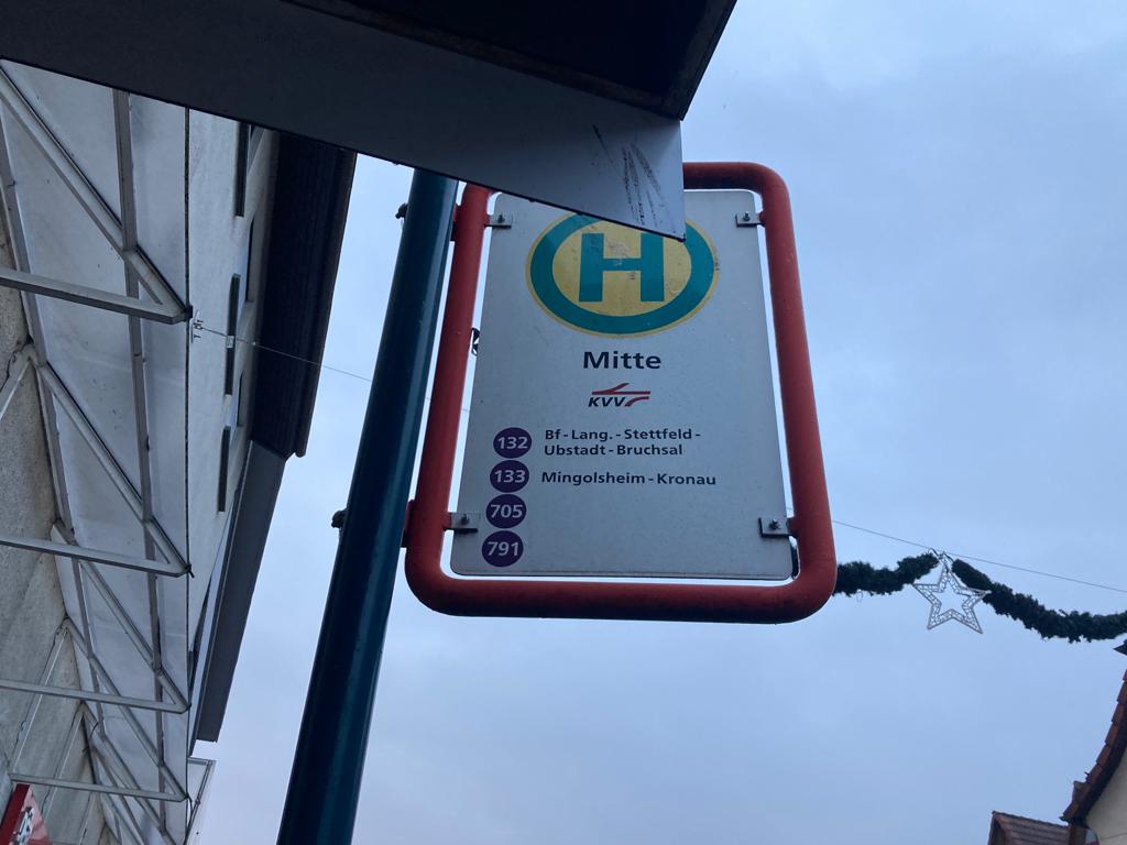 I made this Bus stop sign today! What do you think? - Creations ...
