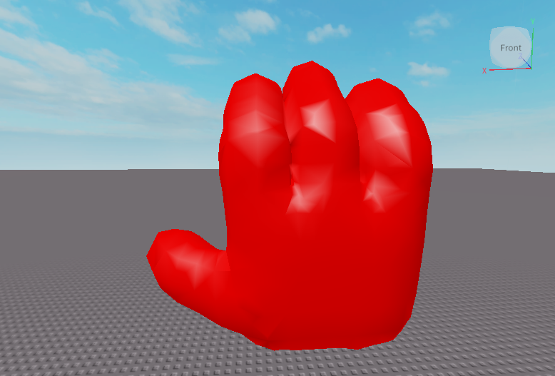 Convert 2D hands to 3D in Roblox or Blender? - Art Design Support ...