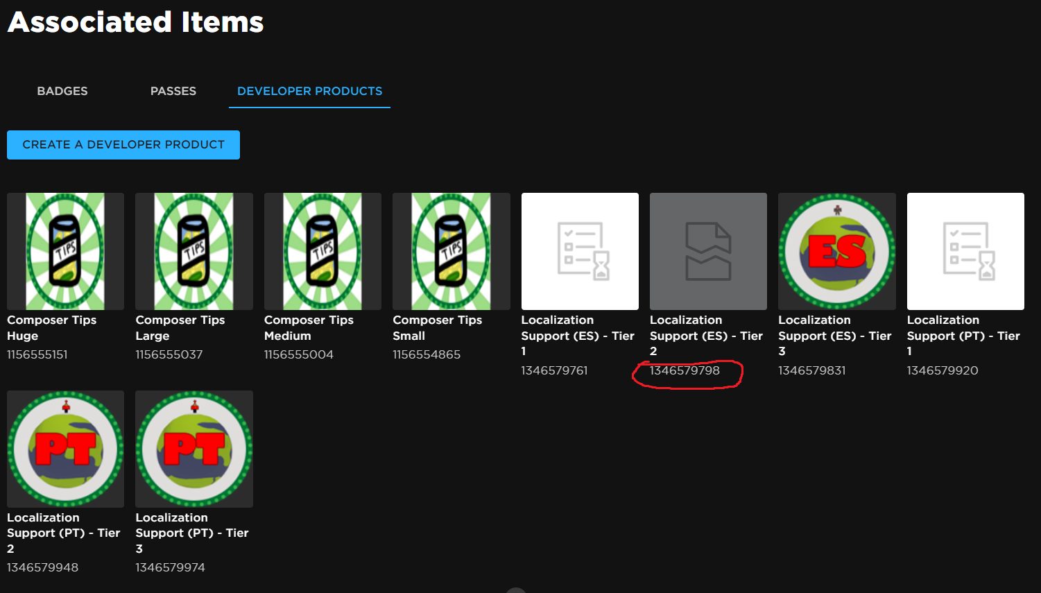 Merch Booth Module - Developer Product tutorial does not work ...