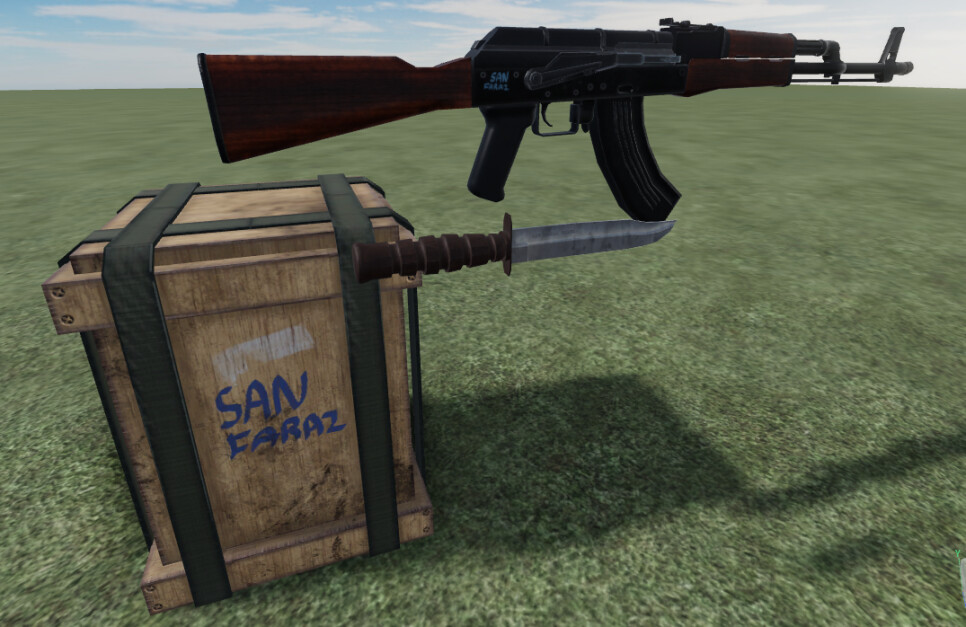 AKM 3D model (WIP) - Creations Feedback - Developer Forum | Roblox