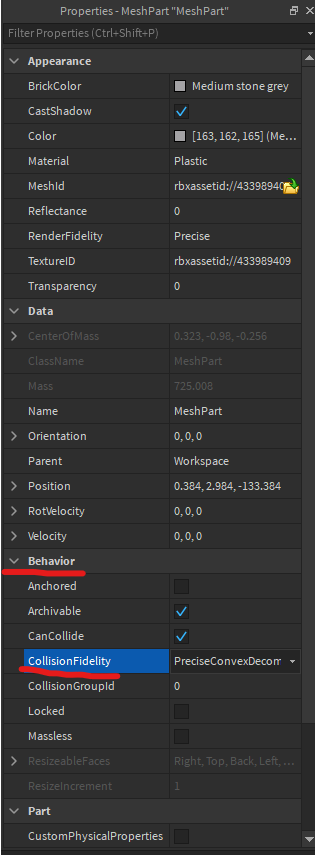 Invisible parts on my meshpart? - Building Support - Developer Forum | Roblox