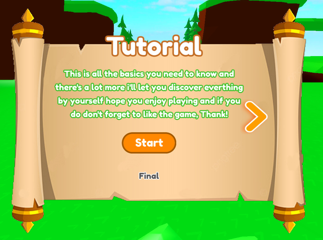 FeedBack on my very first game - Creations Feedback - Developer Forum ...