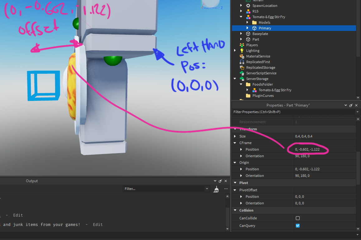 WeldConstraint positions are sporadic relative to player's body part - Scripting Support ...