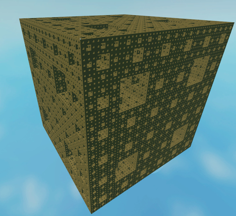 Feedback on my Menger Sponge build! - Creations Feedback - Developer ...