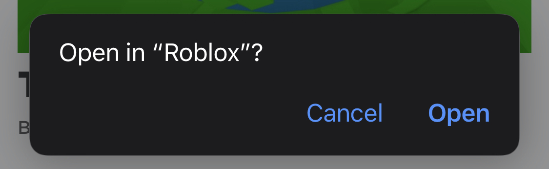 Joining Roblox Games On Mobile Through Discord Web Browser Takes You To 