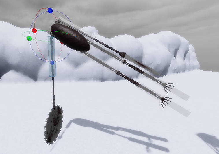 Body moves relative to arm when animating custom rig that has been ...