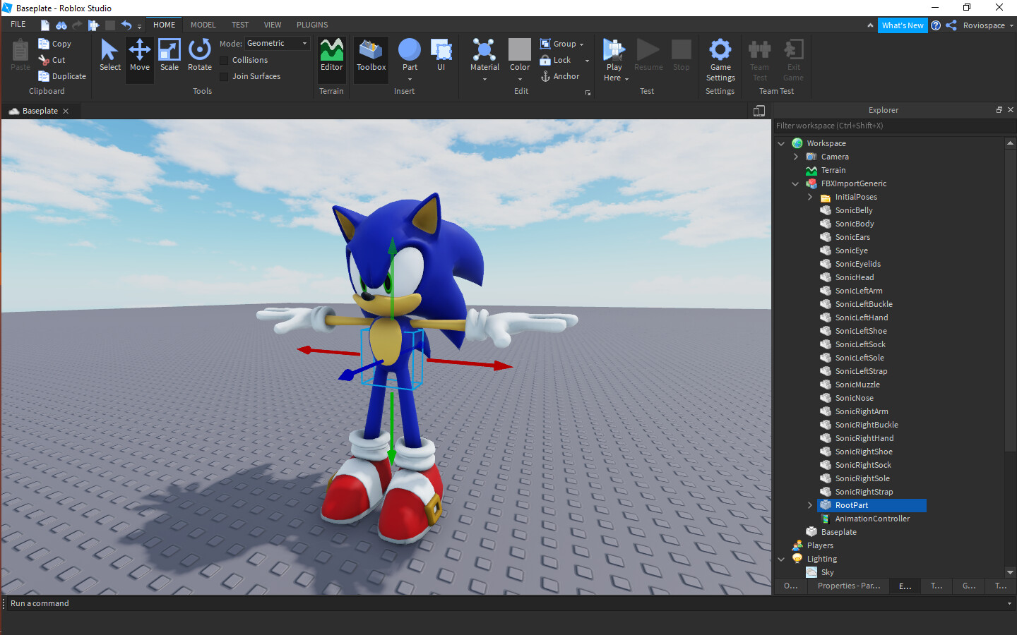 How to move the RootPart/Primary Part of a model without breaking the ...