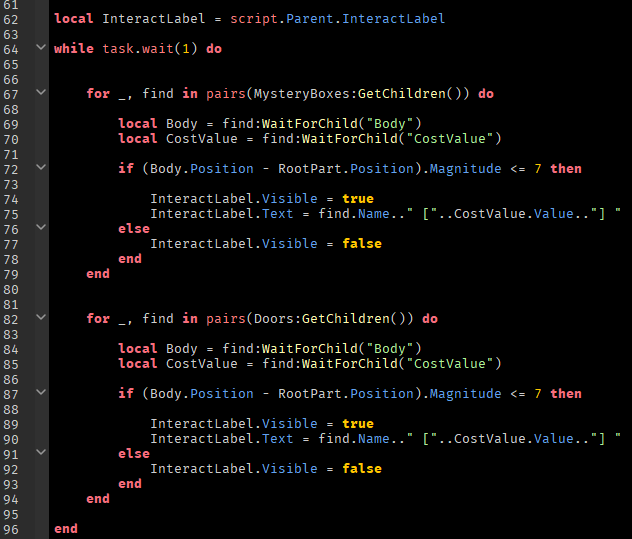 Problem With Making A Single Gui Visible When Near 2 Different Models Scripting Support