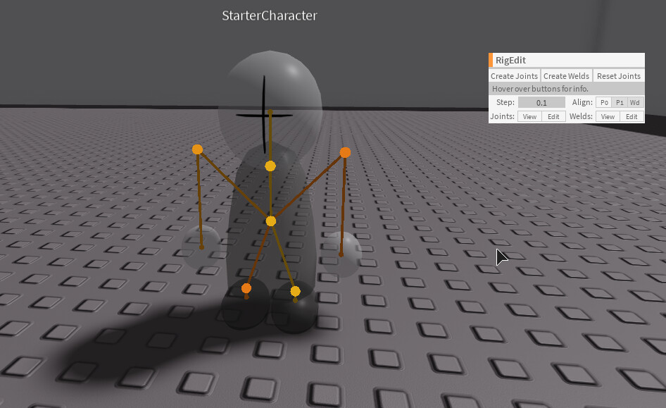 A custom character that doesn't hold tool handles or so - Game Design ...