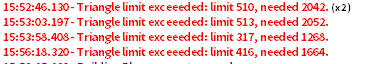 Roblox triangle limit keeps changing - Building Support - Developer ...