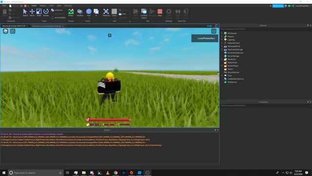 Projectile Spazing in the air - Scripting Support - Developer Forum | Roblox