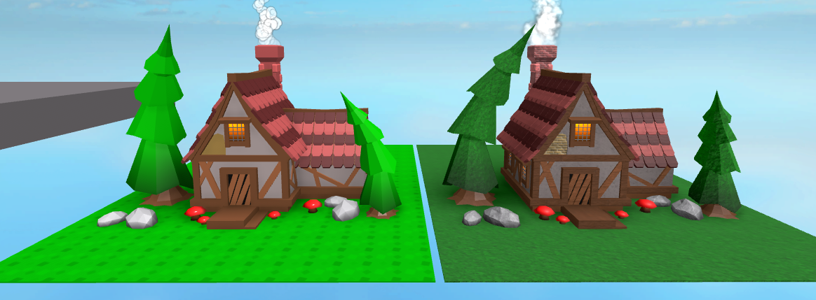 2 styles of a house! - Creations Feedback - Developer Forum | Roblox