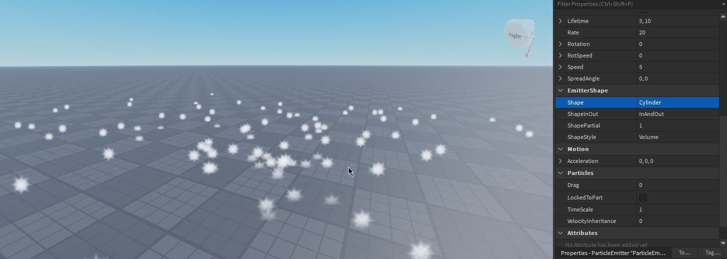 How Can I Make Particles Emit In A Circular Shape Building Support Developer Forum Roblox