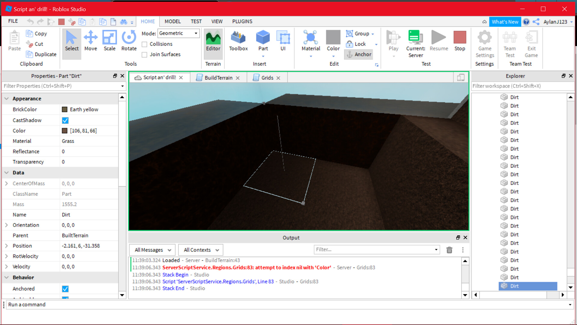Problems with sizing the region 3 - Scripting Support - Developer Forum | Roblox