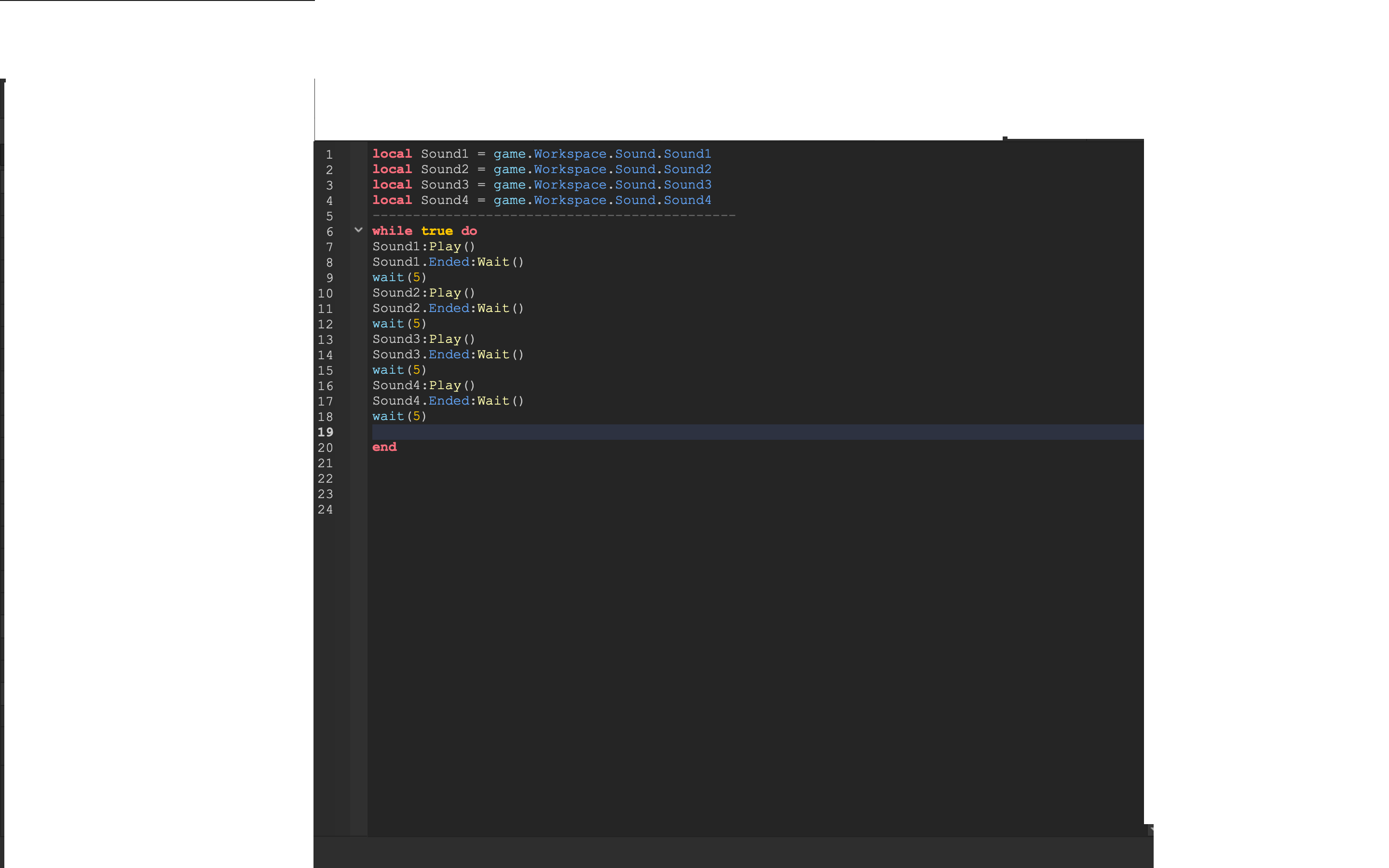 How do I get these songs to loop? - Scripting Support - Developer Forum | Roblox