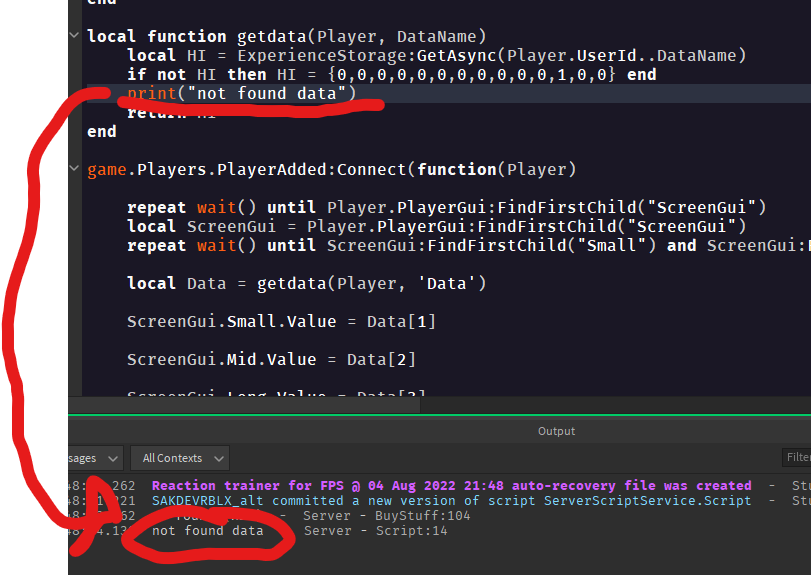 Datastores saving issues - Scripting Support - Developer Forum | Roblox