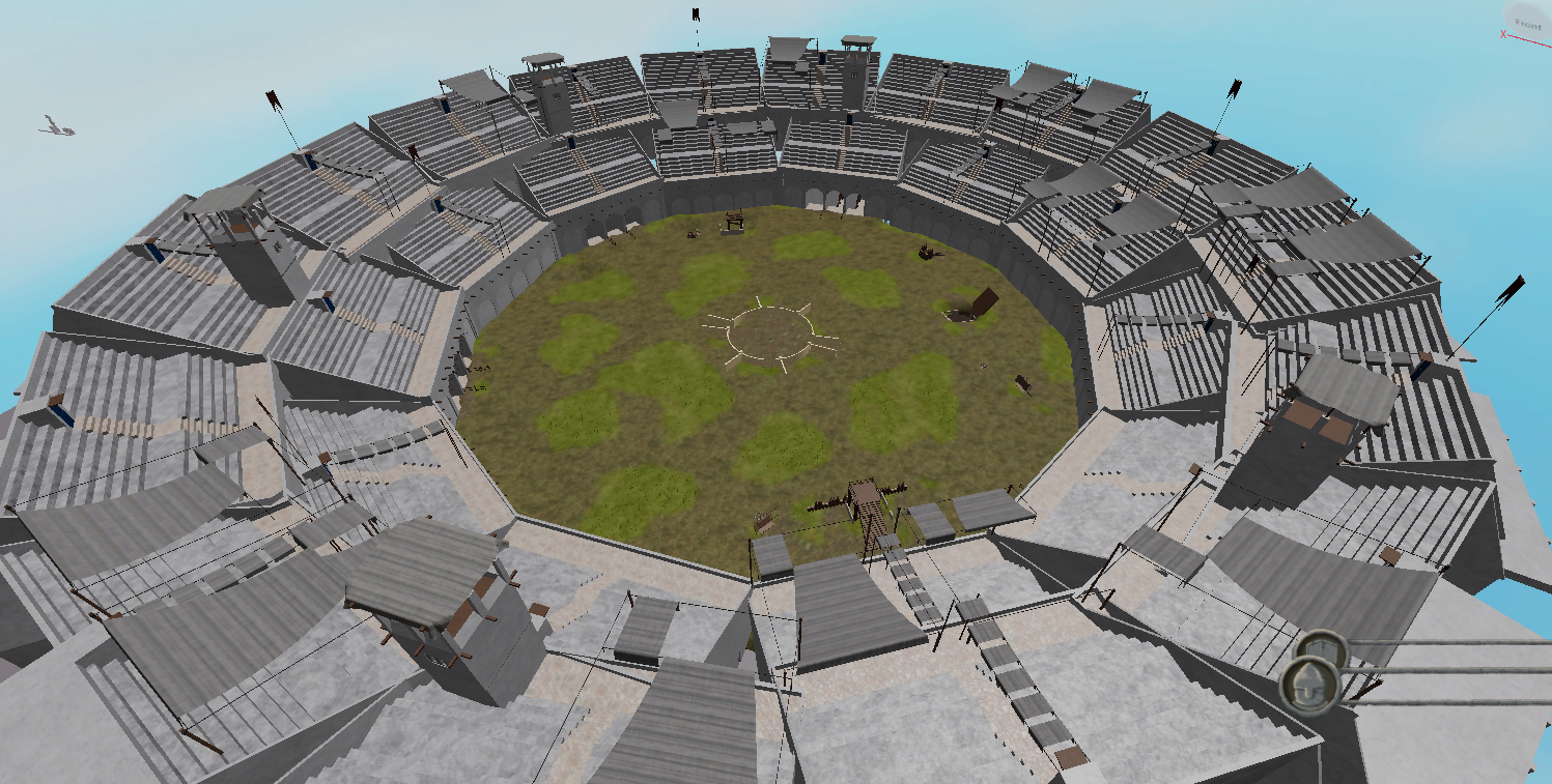 Medieval Arena Minecraft PvP Arena Medieval