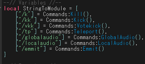 How to map Strings to Module functions? - Scripting Support - Developer Forum | Roblox