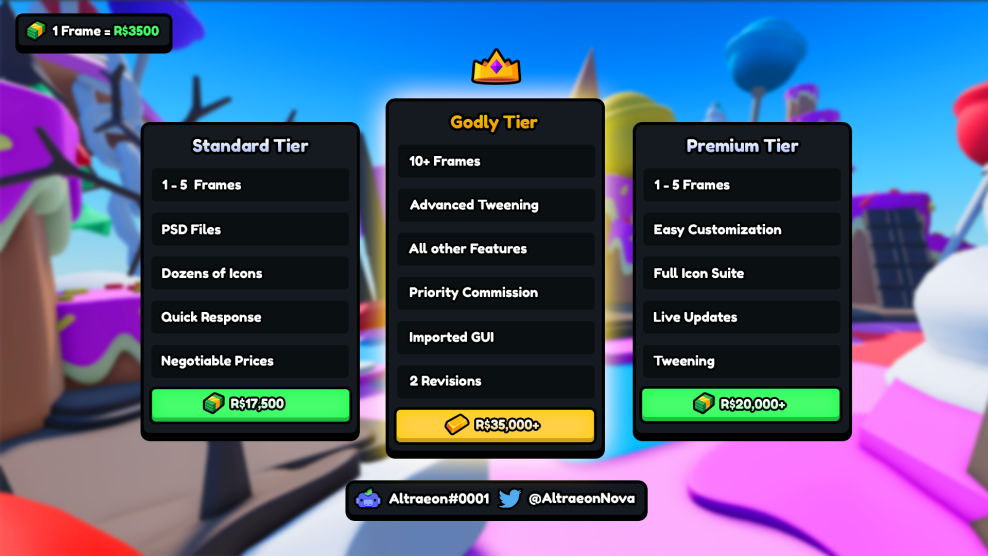 Cartoony Ui Showcase Open Creations Feedback Developer Forum Roblox