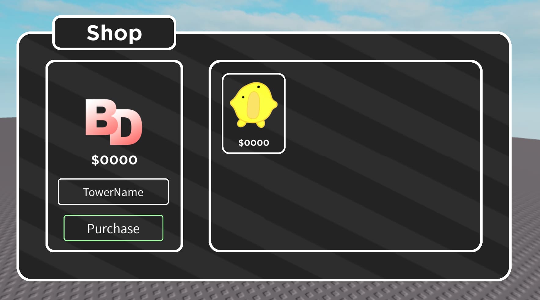 Feedback needed on ShopUI - Art Design Support - Developer Forum | Roblox
