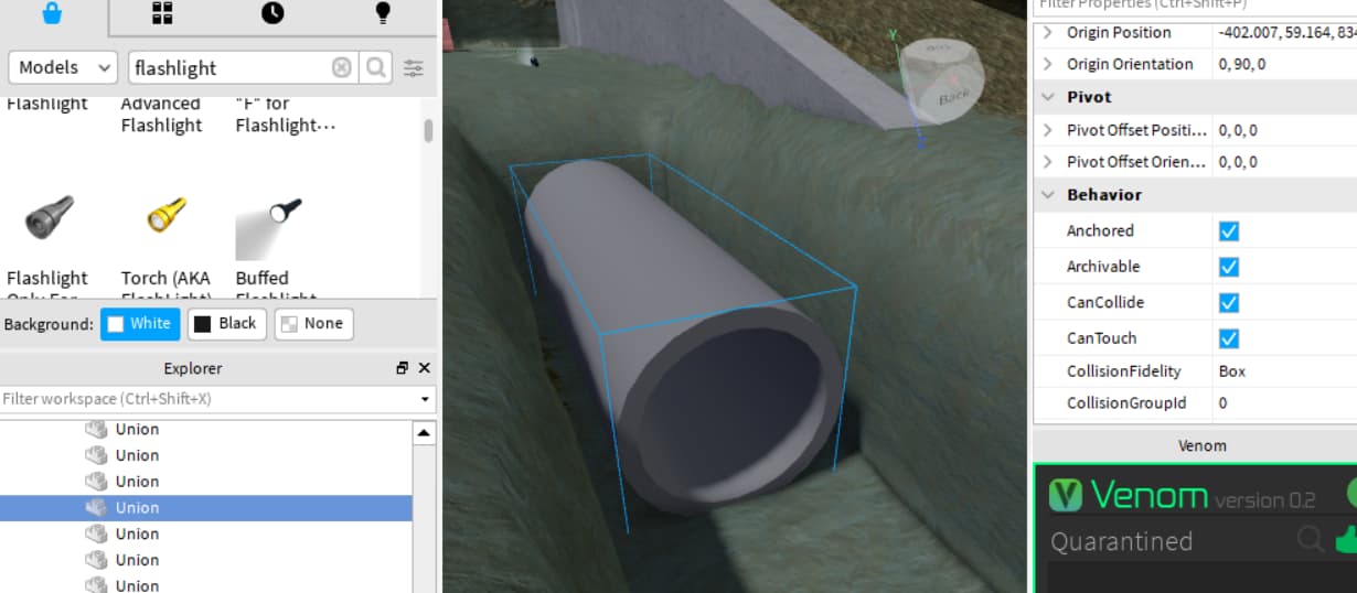 Why am i not colliding with this pipe? - Building Support - Developer ...