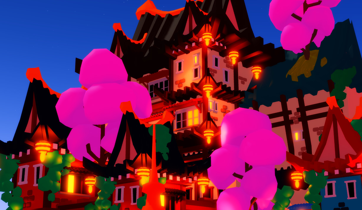 Low-Poly Japanese City - Creations Feedback - Developer Forum | Roblox