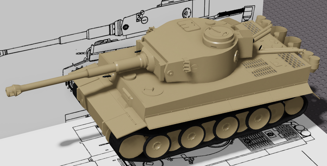 Another development update on my Tiger 1 - Creations Feedback ...