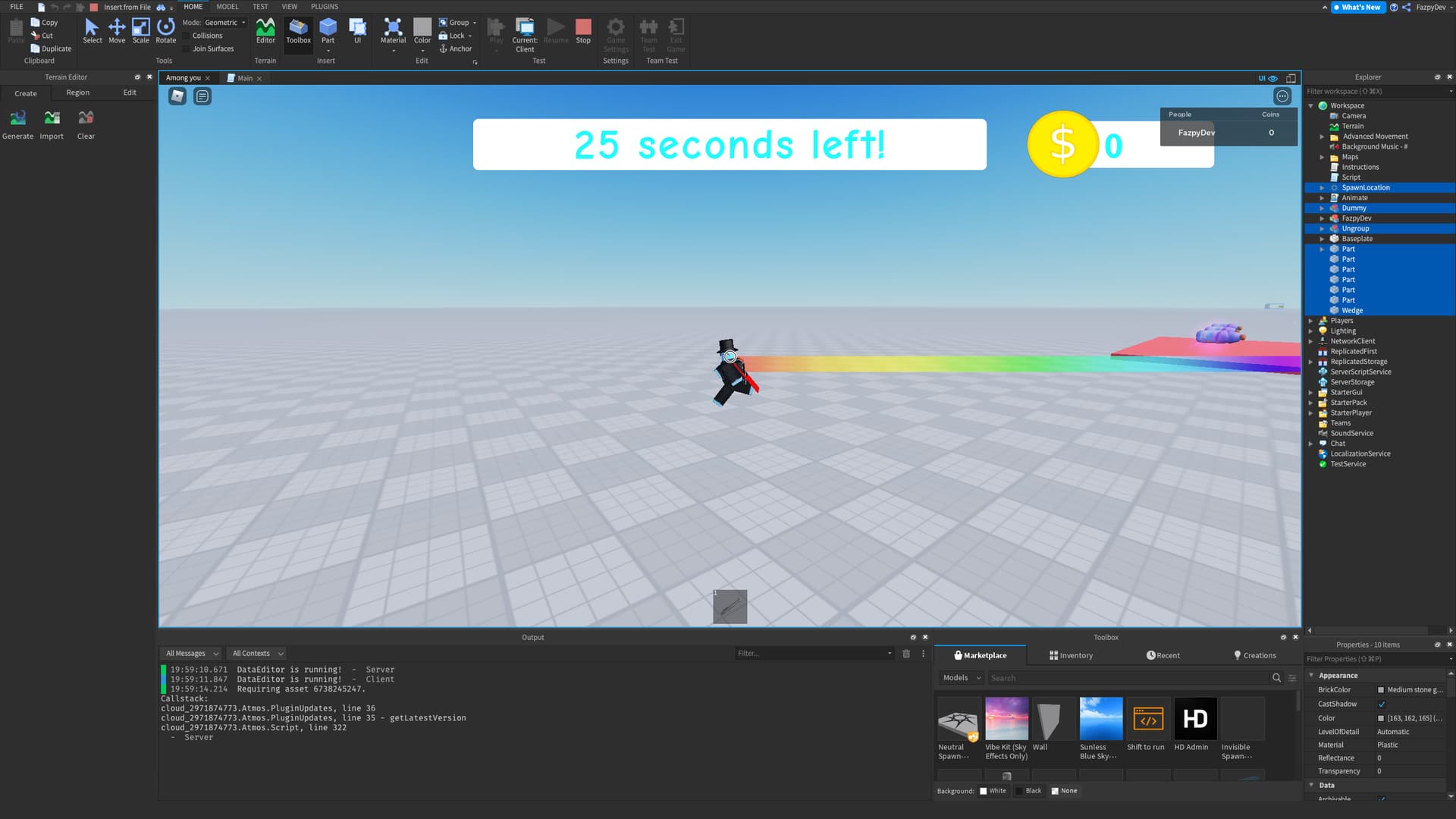 Feedback for my Spleef game [still in progress!] - Creations Feedback ...