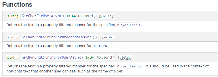 Issue filtering textbox - Scripting Support - Developer Forum | Roblox Issue filtering textbox - Scripting Support - Developer Forum | Roblox