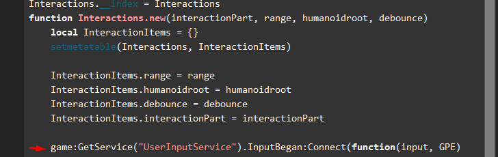 Oop Interaction System Not Working Scripting Support Developer 5384