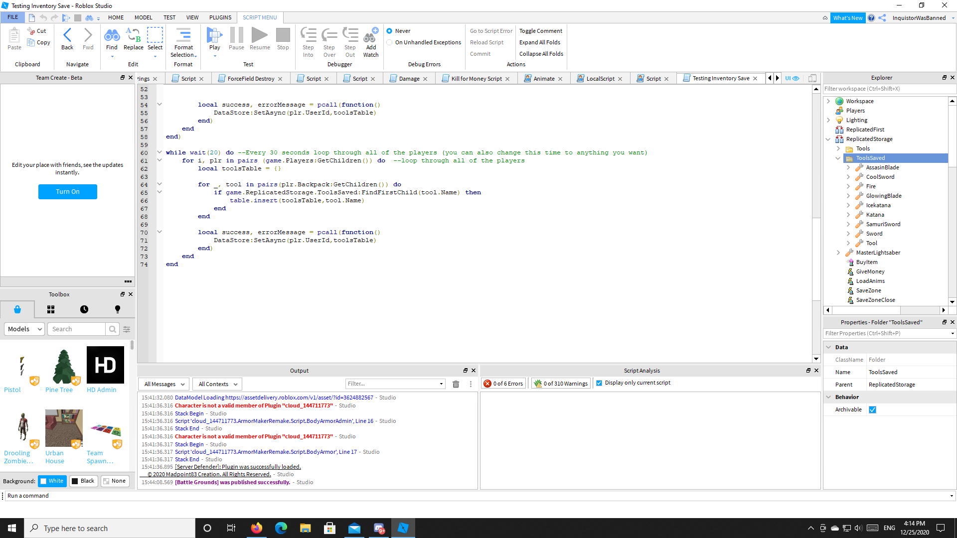 How do I make a system where the DataStore keeps trying if it fails ...