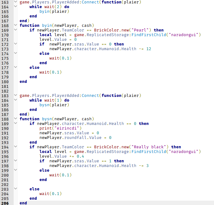 Why this teamcolor script cant - Scripting Support - Developer Forum ...