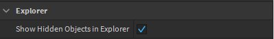 Hidden Objects from Explorer - Scripting Support - Developer Forum | Roblox