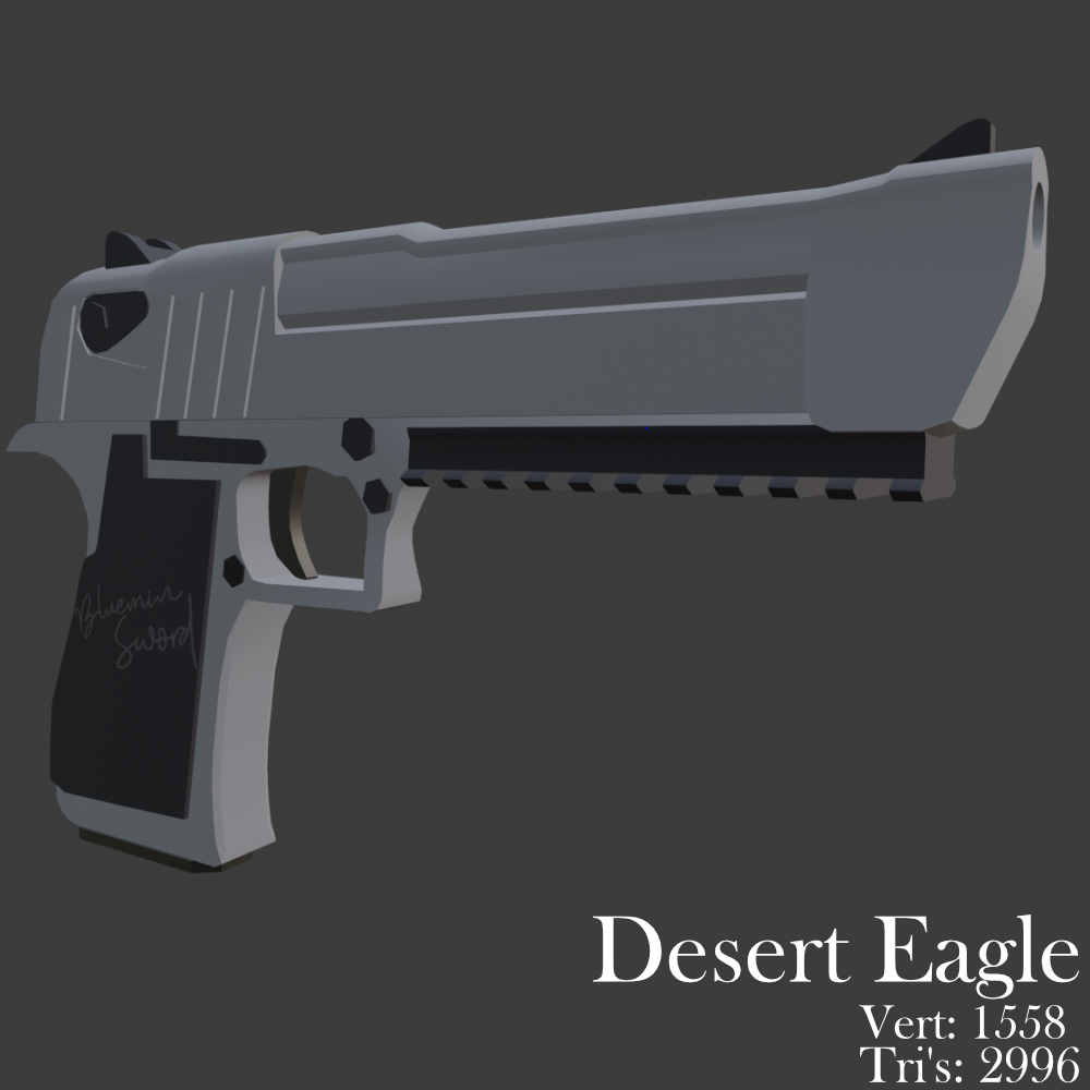Desert Eagle 3D model - Creations Feedback - Developer Forum | Roblox