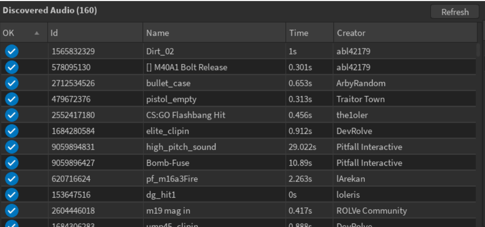 Universe Doesnt Have Permissions For Sound Asset Scripting Support