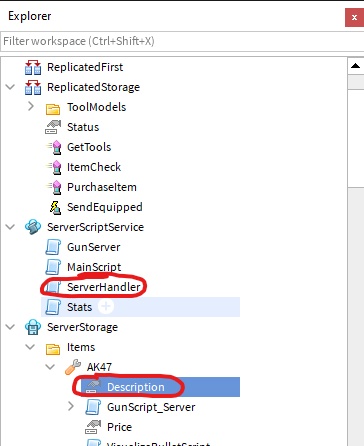 Needing help with an Item description script for GUI(already done price ...