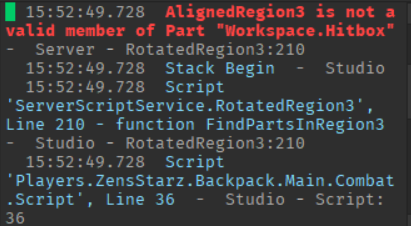 How will I be able to loop parts with this Modules ; Unable to cast Instance to int - Scripting ...