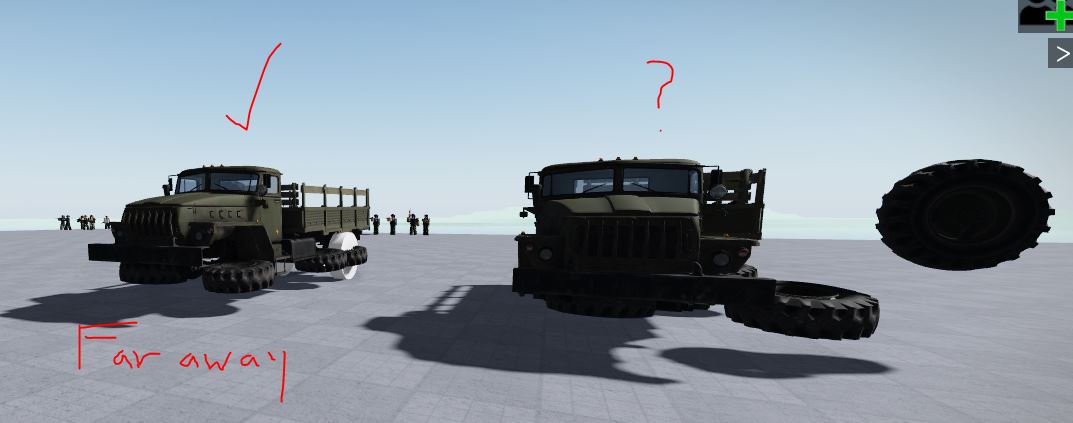 Scripted Vehicle chassis glitches Client/Server boundary - Scripting Support - Developer Forum ...
