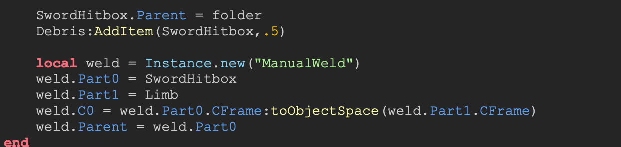 Setting A Parts Rotation To A Meshparts Orientation Scripting