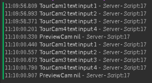 Function won't go in order with dictionary - Scripting Support - Developer Forum | Roblox