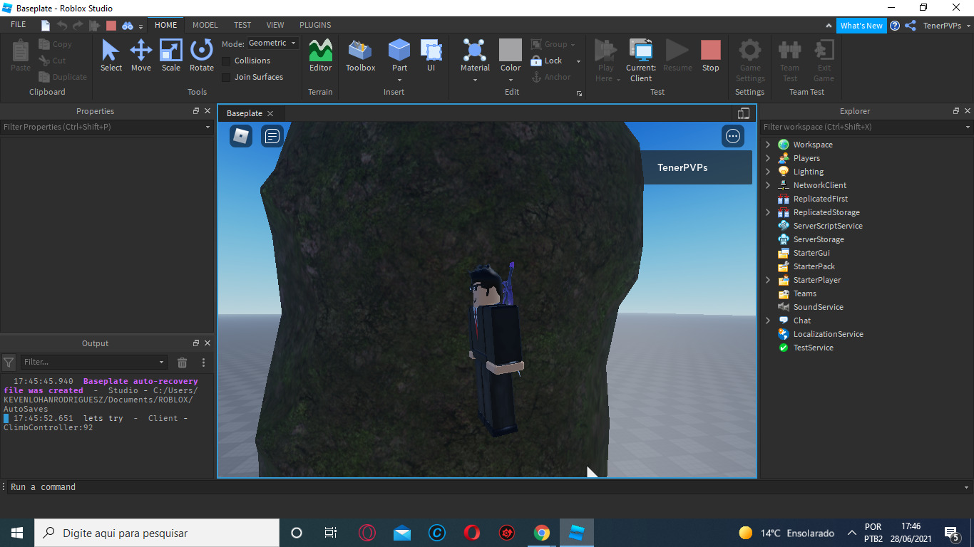 Making a Terrain Climbing System - Scripting Support - Developer Forum | Roblox