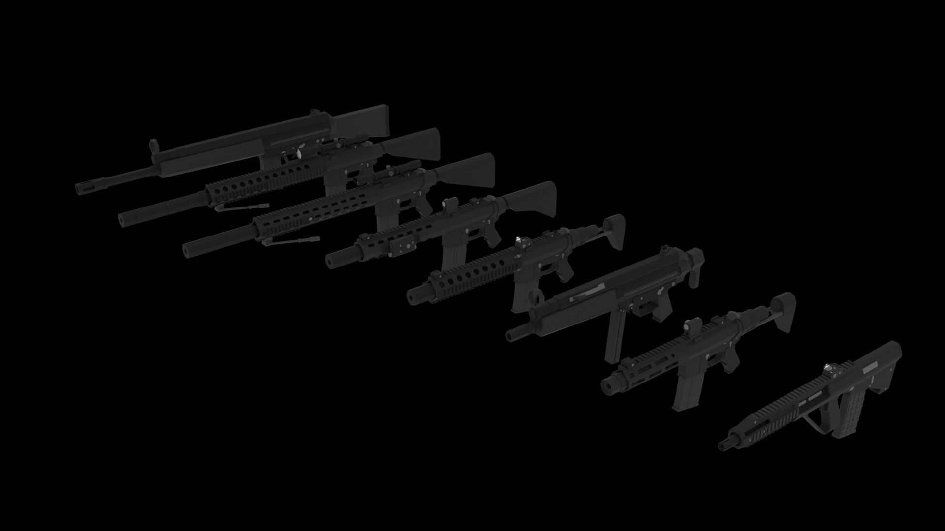 [CLOSED] 3D Low Poly Gun Modeler (Updated 9/24/20) - Portfolios ...